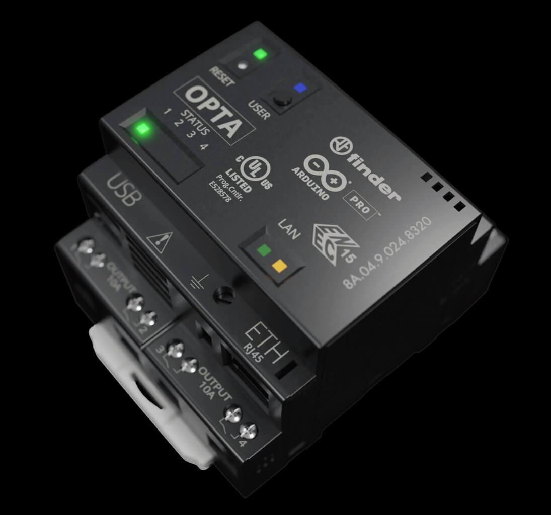 Finder Opta, primer relé lógico programable con Arduino - Instaladores 2.0