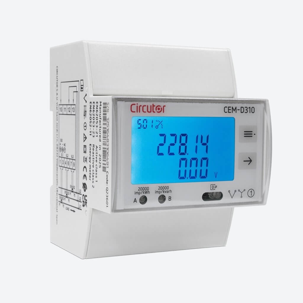 Circutor presenta los nuevos contadores de energía CEM para el control del consumo energético ...